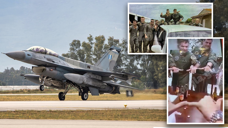 Πιλότοι των F-16 σνιφάρουν στη βάση του Αράξου - Zougla