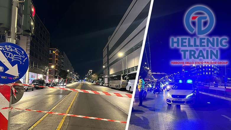 Εξερράγη εκρηκτικός μηχανισμός έξω από τα γραφεία της Ηellenic Train - Νέες εικόνες - Zougla