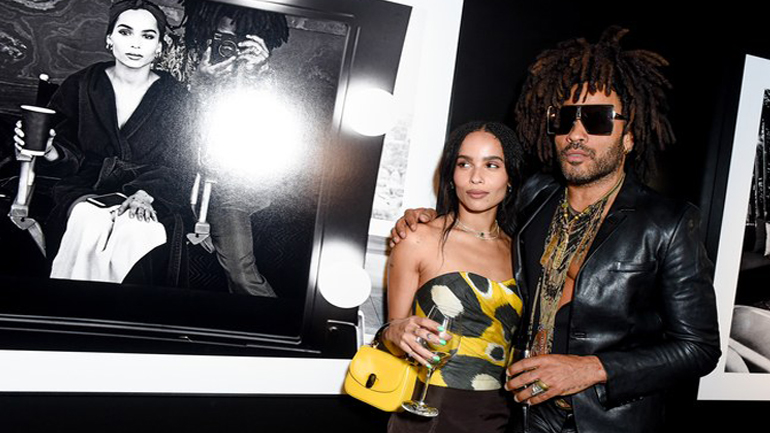 Έκθεση φωτογραφίας του Λένι Κράβιτζ με πορτρέτα της κόρης του, Ζόι ...