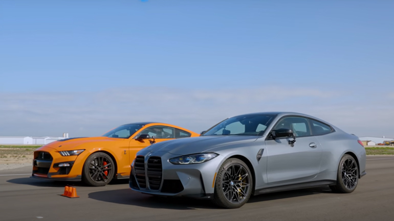 Ford Mustang Shelby GT500 VS BMW M4: Γερμανική τετρακίνηση VS Αμερικάνικης ωμής δύναμης - Zougla