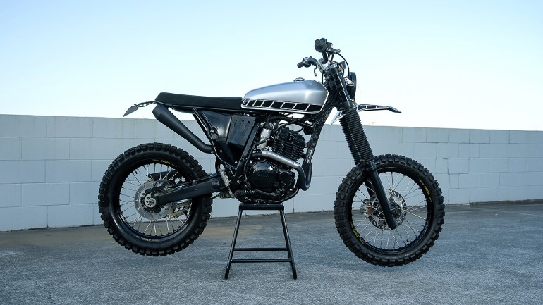 Εντυπωσιακή Beach Scrambler Yamaha TTR 250 από την Purpose Built Moto ...