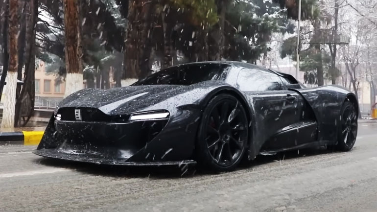 Mada 9: Δείτε το εντυπωσιακό supercar που έφτιαξαν οι Ταλιμπάν - Zougla