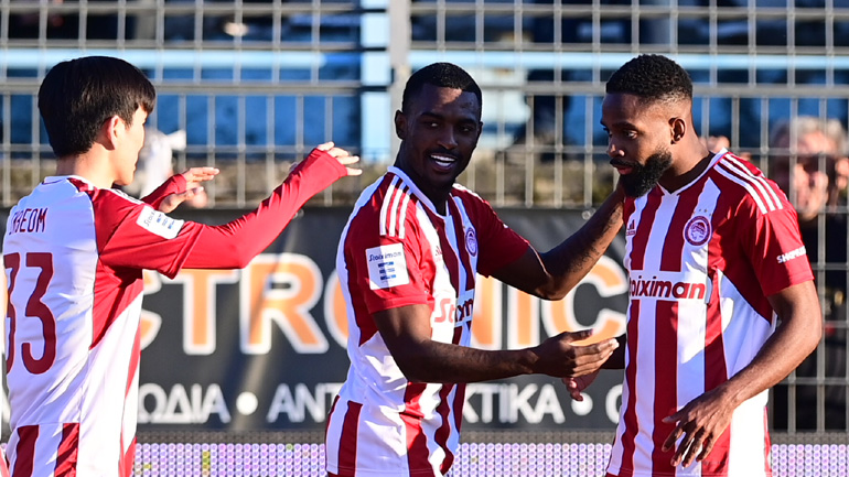 Άνετο πέρασμα (3-0) για τον Ολυμπιακό από τη Λαμία! - Zougla