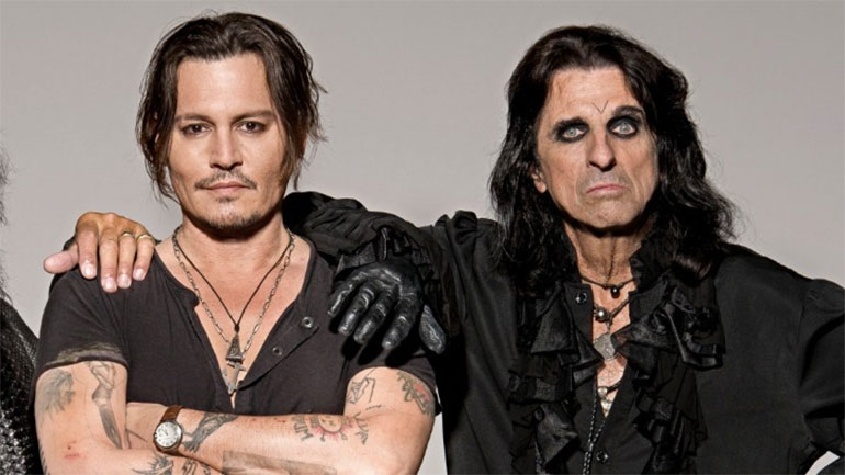 Άλις Κούπερ: Αγόρασε από το Μάντσεστερ T-shirt για τον Τζόνι Ντεπ - Zougla