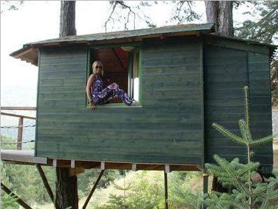 Η σέξι Στέλλα ζει σε... δεντρόσπιτο! - Zougla