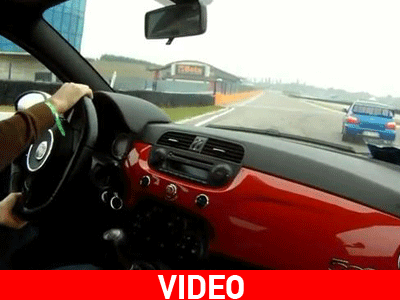 Το Fiat Abarth στο «κυνήγι» ενός Subaru STi - Zougla